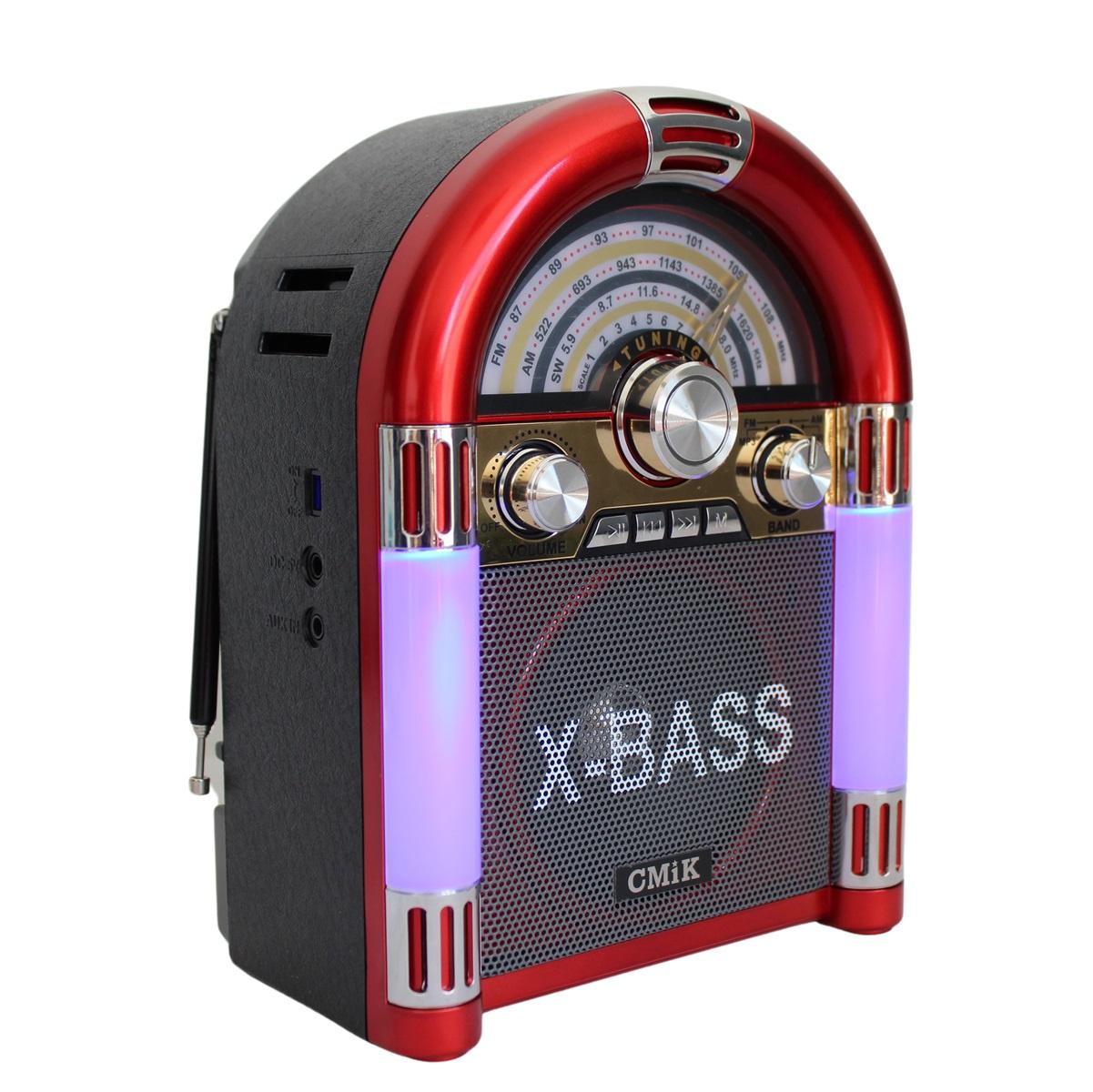 Radio Portatil 3 Bandas Con Bluetooth Y USB Sonido Potente - Muy Bacano