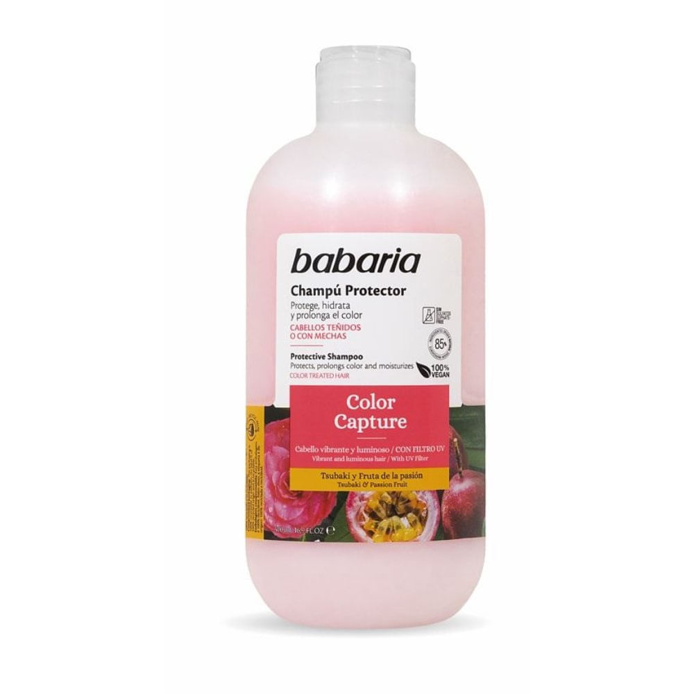 Shampoo Proteina Babaria Color Capture X 500Ml - Muy Bacano