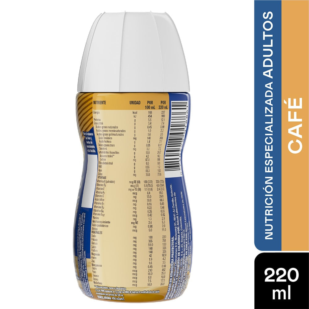 ENSURE ADVANCE CAFE X 220ML - Muy Bacano
