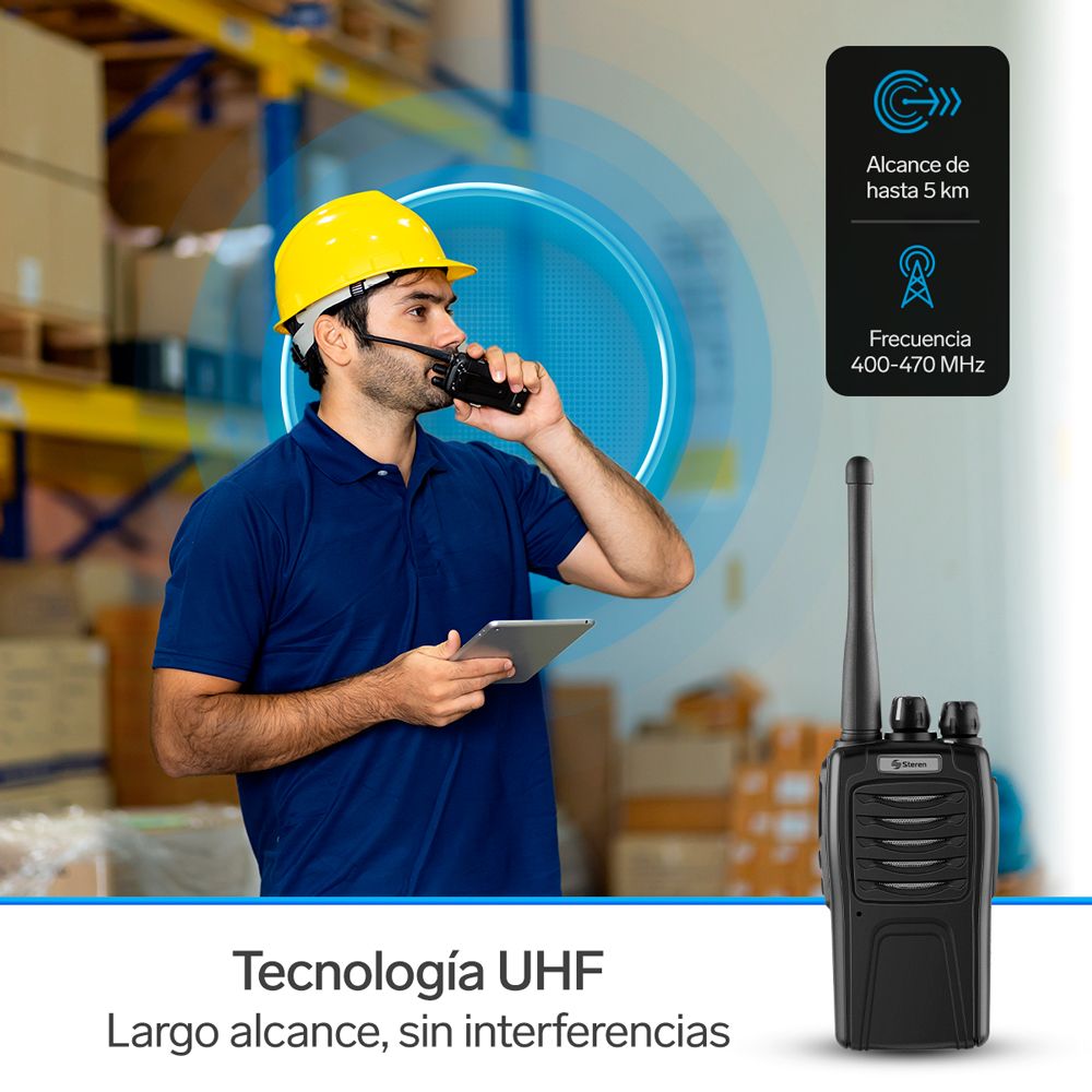 Radio Intercomunicador Digital Profesional 5 Km De Alcance - Muy Bacano