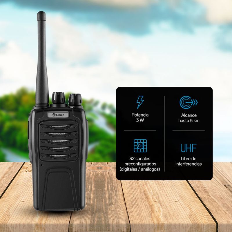 Radio Intercomunicador Digital Profesional 5 Km De Alcance - Muy Bacano