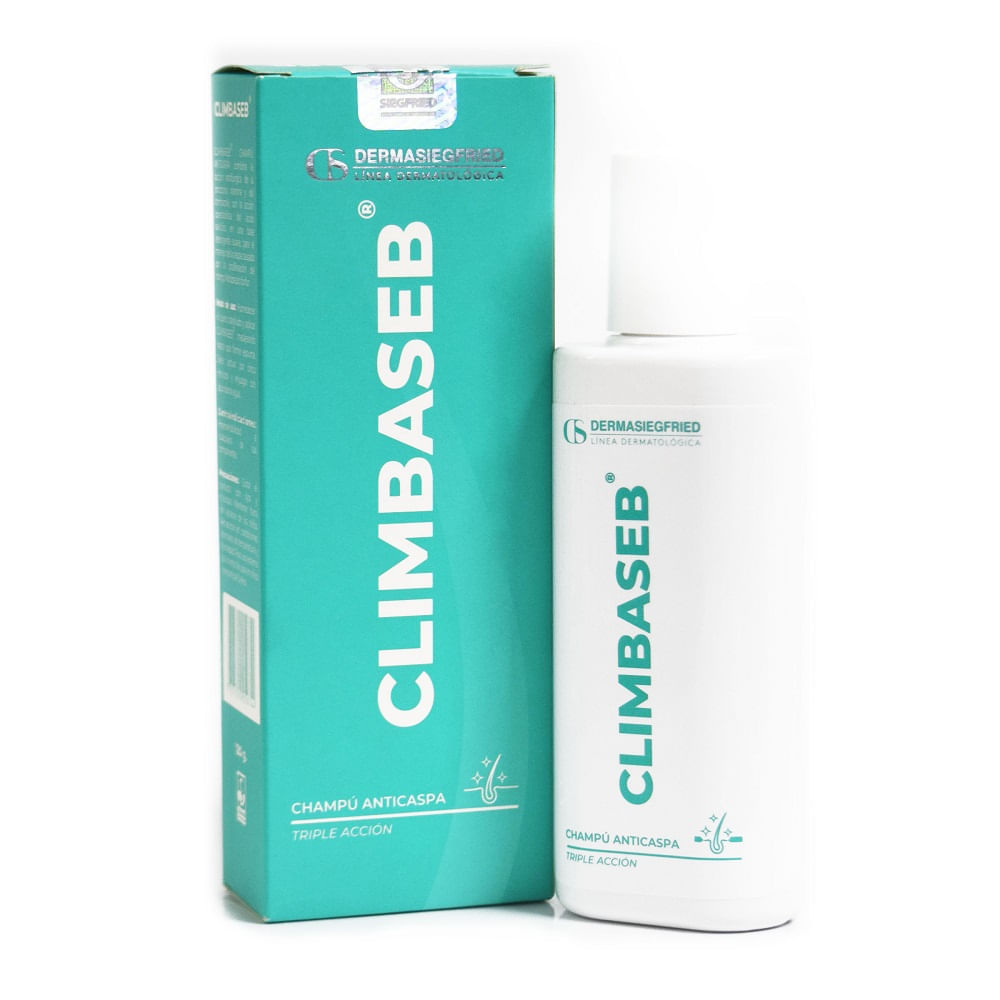 Shampoo Climbaseb Anticaspa Frasco X 120G - Muy Bacano