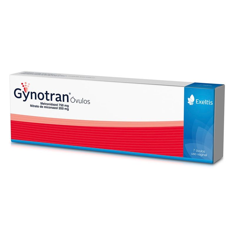 Gynotran 700/200Mg Caja X 7 Ovulos Vaginales - Muy Bacano