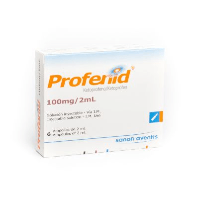 Profenid 100Mg/2Ml X 6 Ampollas - Muy Bacano