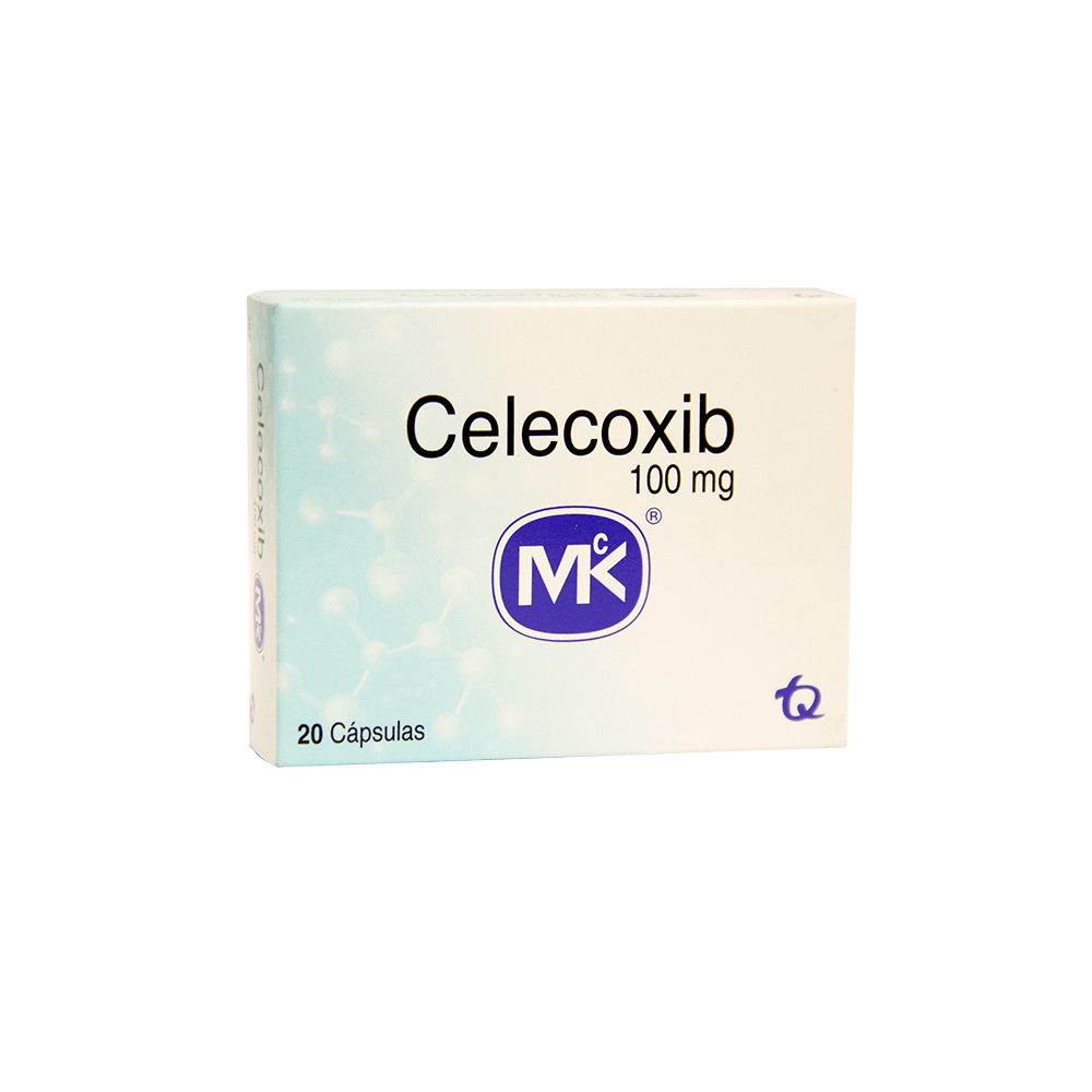 Celecoxib Mk 100Mg Caja X 20 Capsulas - Muy Bacano