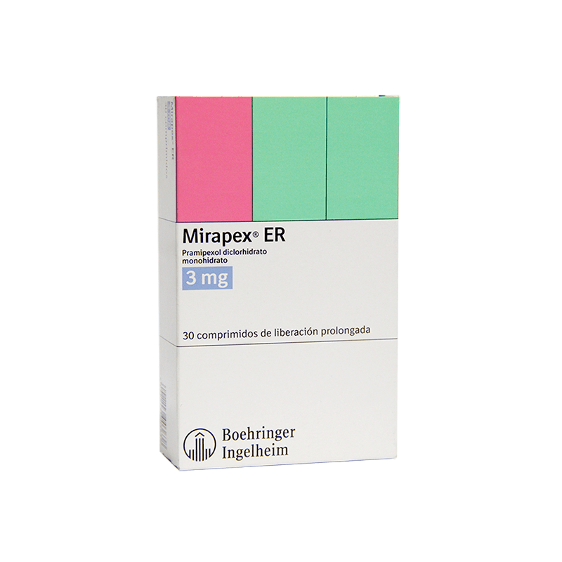 Mirapex Er 3Mg Caja X 30Com(Producto Regulado - Muy Bacano