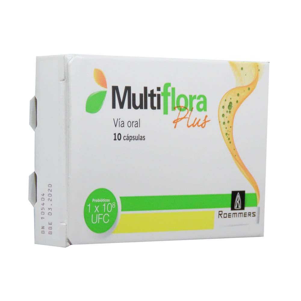 Multiflora Plus Caja X 10 Capsulas - Muy Bacano