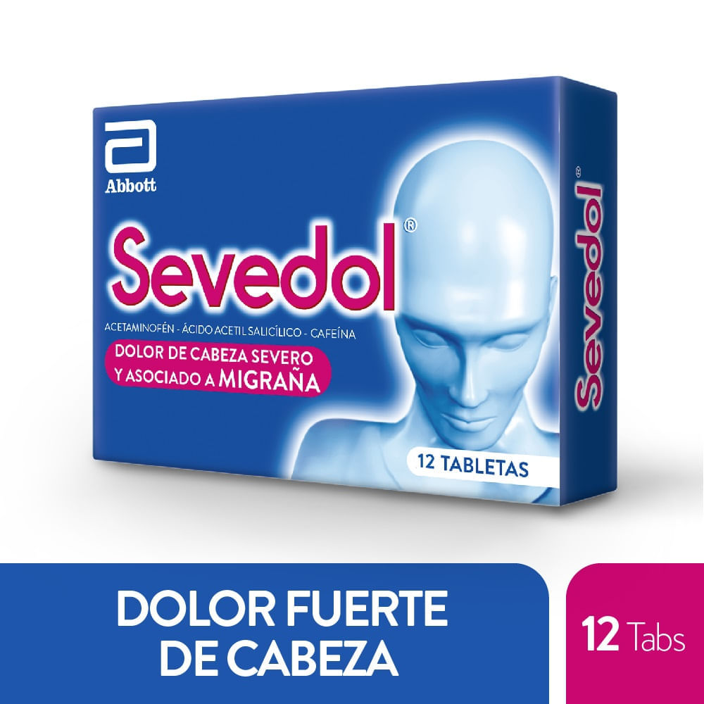 Sevedol Caja X 12 Tabletas - Muy Bacano