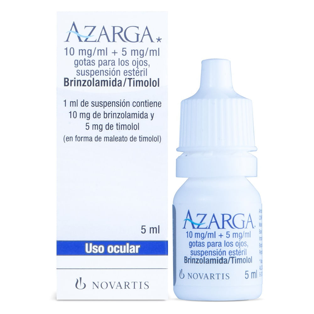 Azarga Suspension Oftalmica 10Mg/Ml-5Mg/Ml - Muy Bacano