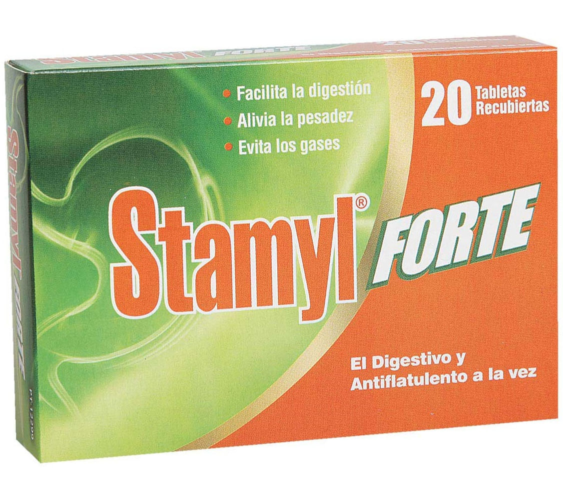 Stamyl Forte Caja X 20 Tabletas Recubiertas - Muy Bacano